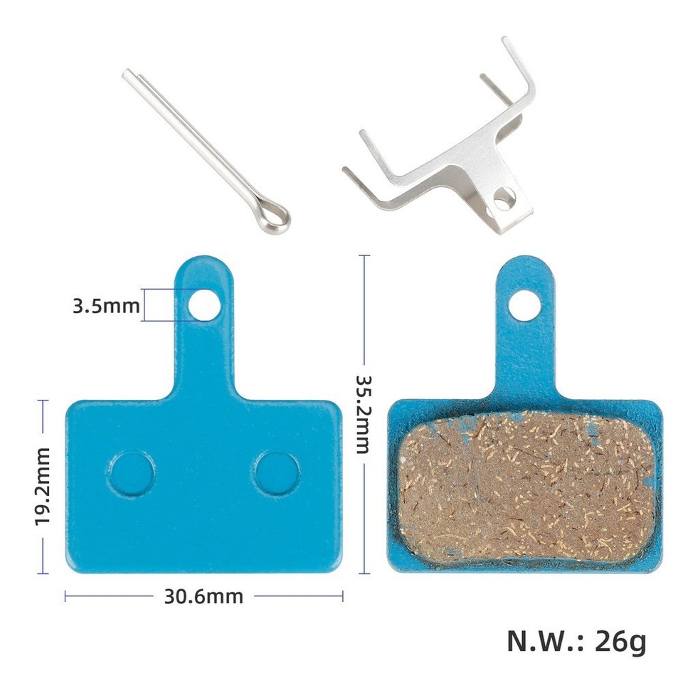 Disc Brake Pads Replacement Lightweight Brake Pads Metal Disc Brake ...