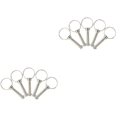 2 PCS Steel Ball Latch Top Pin Boat Bimini Clips | eBay