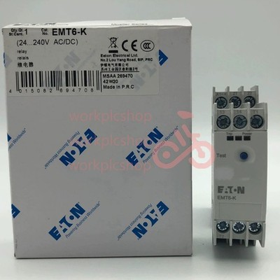 one New EATON MOLELLER EMT6-K Relay 24-240VAC/DC Fast Delivery | eBay