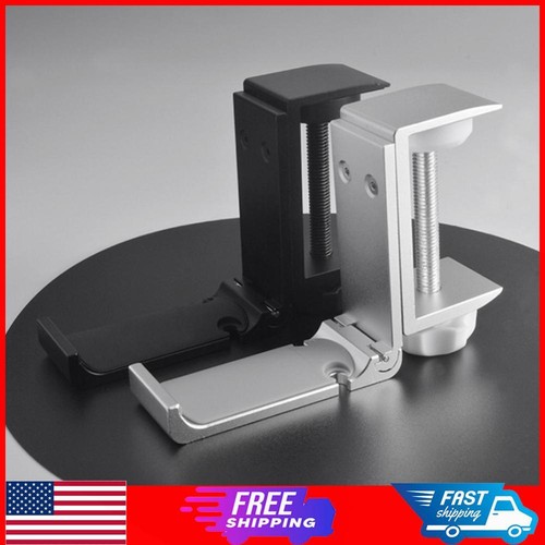 Foldable Headset Rest with Adjustable Clamp Under Desk Earphone Stand ...