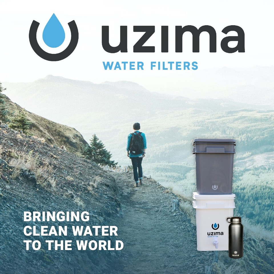 Uzima UZ-2 camping water filter portable travel drinking water filter ...