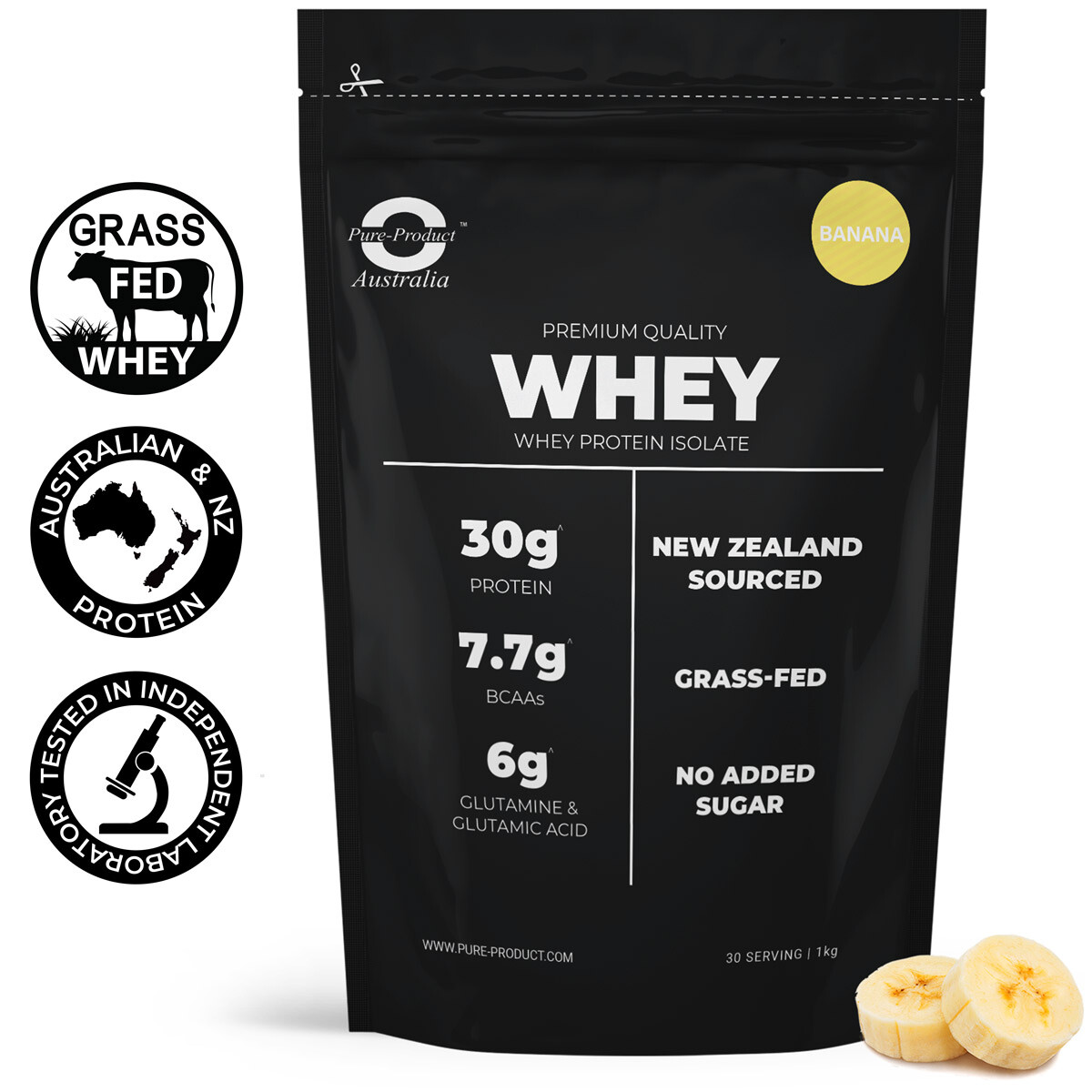 3KG AU WHEY PROTEIN ISOLATE POWDER WPI 100% GRASS-FED | eBay