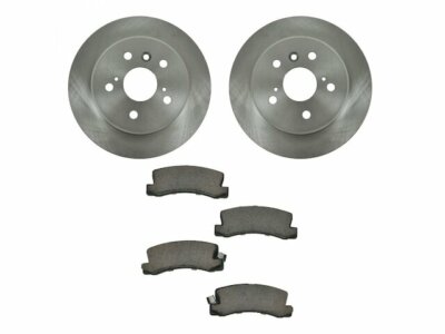 Rear DIY Solutions Brake Pad and Rotor Kit fits Lexus RX300 1999-2003 ...