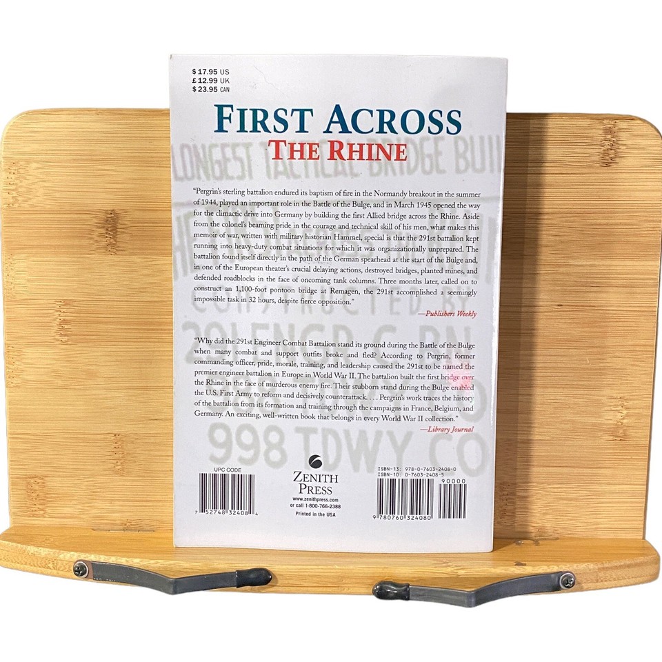 First Across the Rhine : The 291st Engineer Combat Battalion in France ...