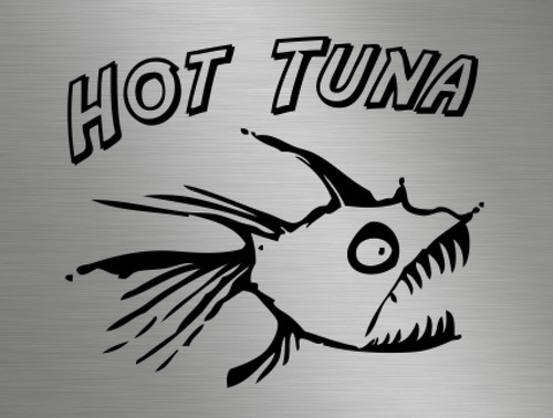 Hot Tuna Classic Car Surf Day Van vinyl decal sticker surfing VW surfer ...