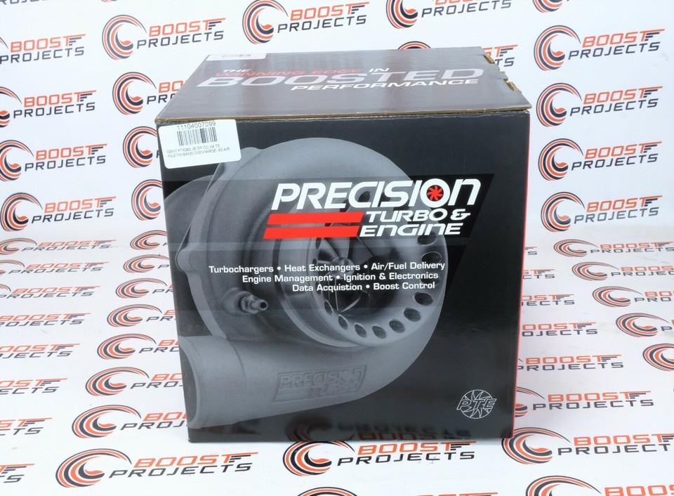 Precision Turbo SP CEA Billet 6262 Journal Bearing T3 .63 V Band 680 ...