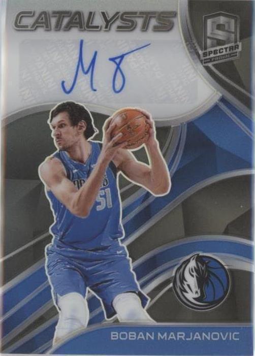2020-21 Panini Spectra - Catalysts Signatures Boban Marjanovic #CS-BBM ...