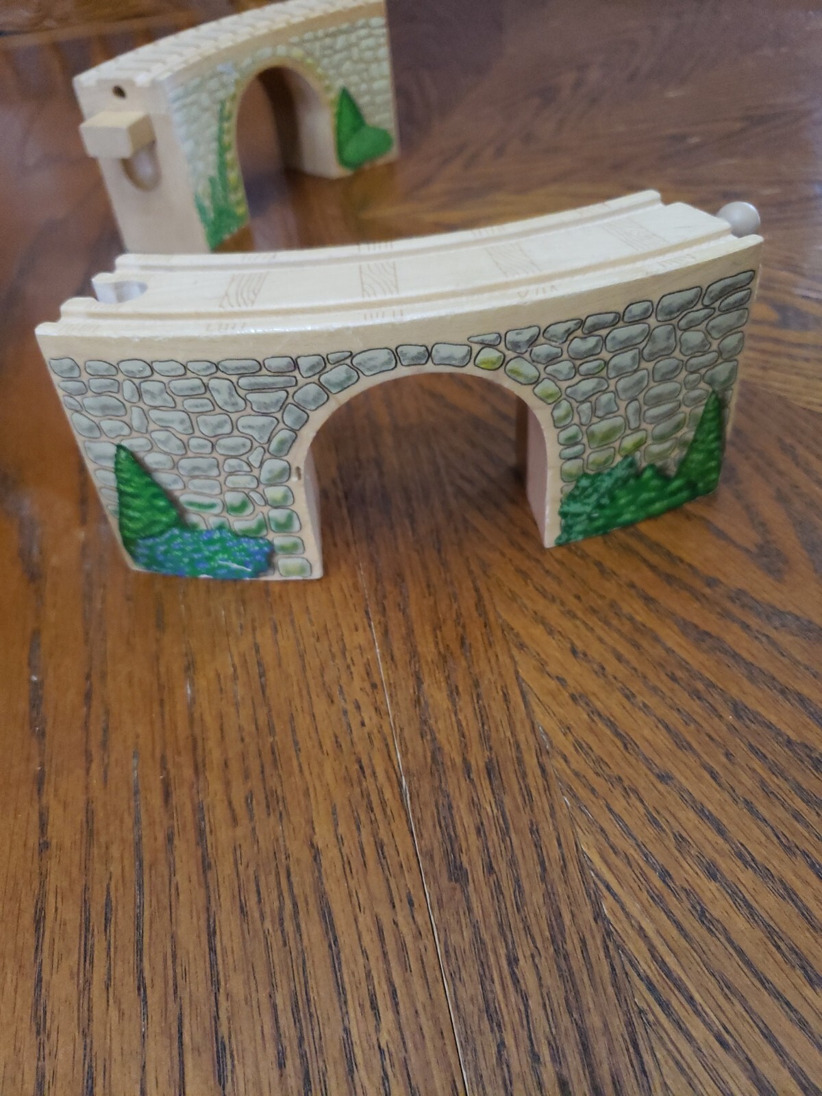 Thomas The Train Wooden 3 Arched Via Duct Bridges 4 Pieces Ascending ...