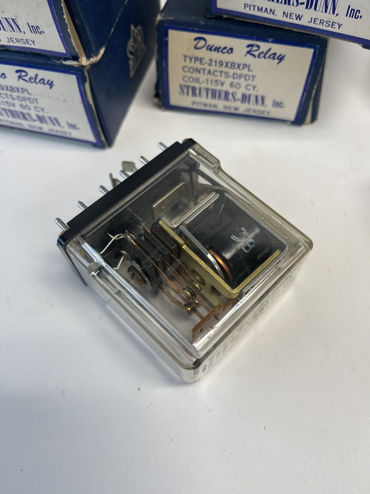 Lot of 5 Struthers Dunn C219XBXPL Dunco Plug In Relay, New | eBay