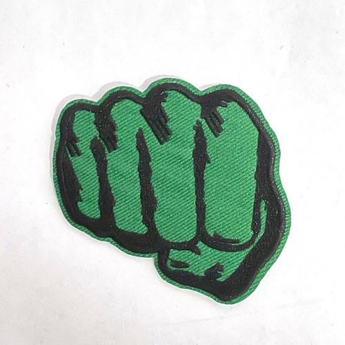 1pc Hulk Green Fist Avengers Embroidered Patch Iron On Applique sewing ...