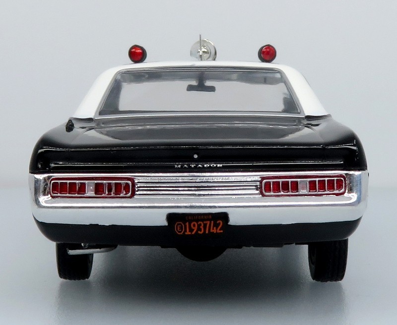 1972 AMC Matador Police Car: LAPD Adam-12 1:43 Diecast Model Car | eBay
