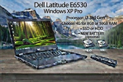 Dell Latitude E6530 | Intel Core i7-3rd GEN | Windows XP Pro | Optical ...