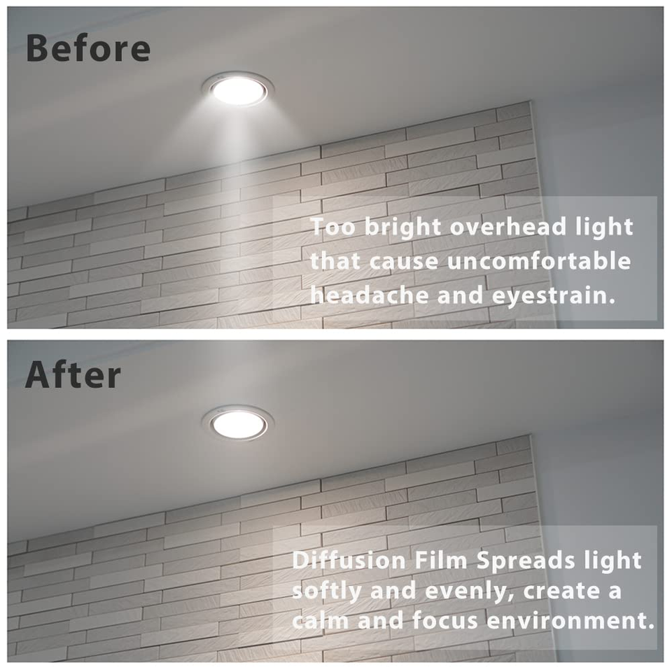Adhesive Diffusion Film 8.2X11.8Inches/ 21X30Cm Soft Light Sheet ...
