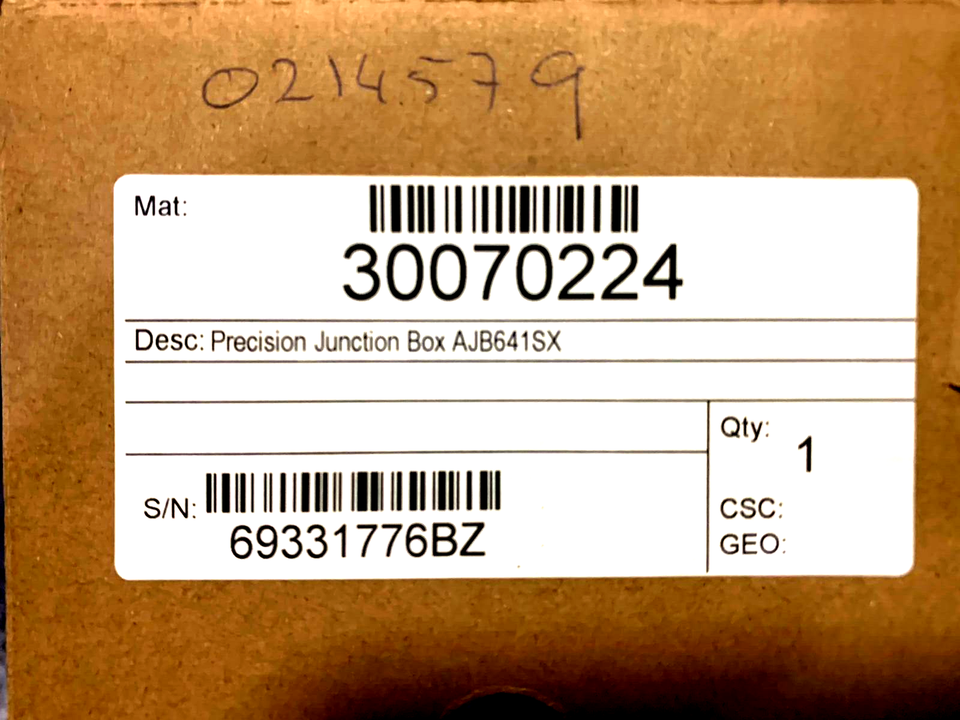 Mettler Toledo AJB641SX Precision Junction Box P/N: 30070224 ( DHL ) | eBay