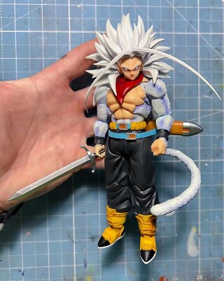 custom dragonball shf ssj5 trunks figure | eBay