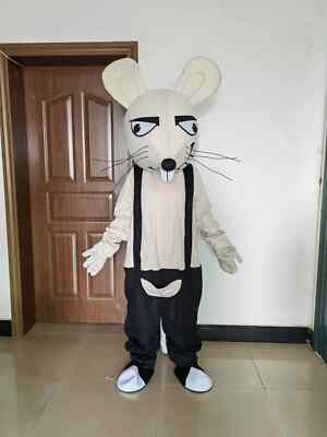 cartoon mouse Mascot Costume Cosplay Party Dress Clothing Halloween ...