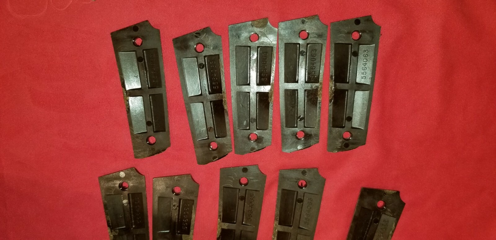 USGI Left Hand Grip for the .45 Cal M1911 Colt M1911A1 - NOS Left Side ...