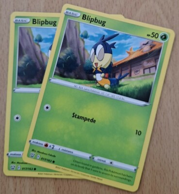 BLIPBUG 017/163 SWSH05 BATTLE STYLES POKEMON CARD COMMON NM/M | eBay ...