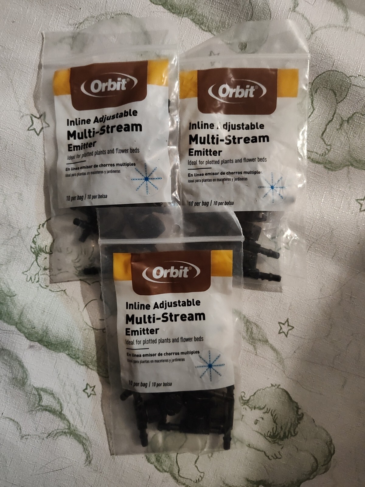 30 Inline Dripper/Emitter # 67101, Orbit Underground. 3 PKG. Free Ship ...