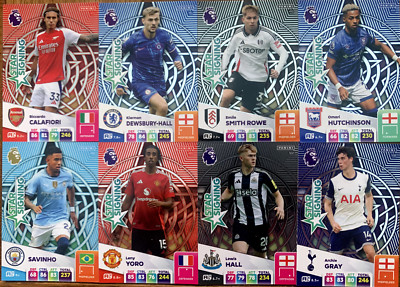 Panini Star Signings Update 2025 #470-517 Adrenalyn xl Premier league ...