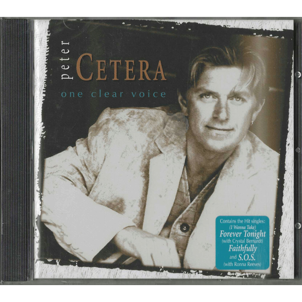 Peter Cetera CD One Clear Voice / River North Records – 0131412ERE ...
