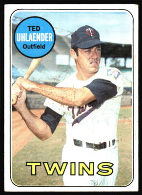 1969 Topps Ted Uhlaender #194 Minnesota Twins | eBay