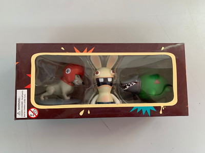 Rabbids Lapins Crétins: Mad Dogs Box Set figurine figure UBI ...