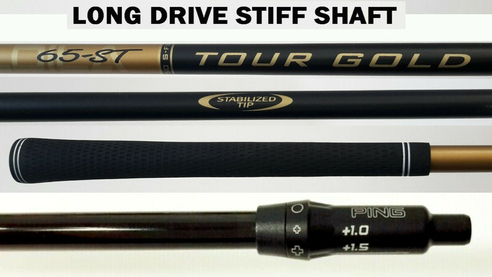 Ping LONG DRIVE! Driver shaft 10K G440 G430 425 410 Aldila Tour Gold 65 ...