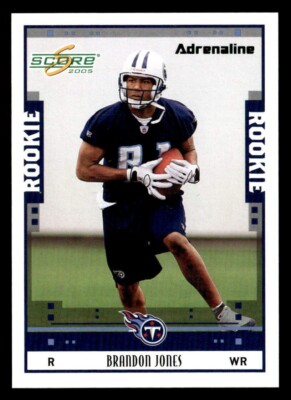 Brandon Jones 2005 Score Rookie /399 Card #375 Tennessee Titans | eBay