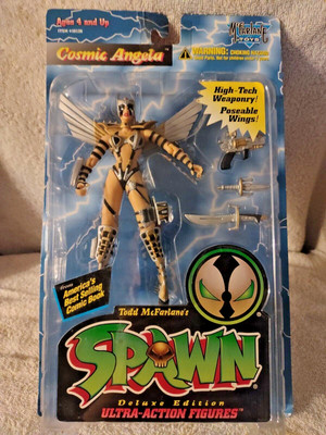 Tod McFarlanes Spawn Deluxe Edition COSMIC ANGELA McFarlanes toys 1995 ...