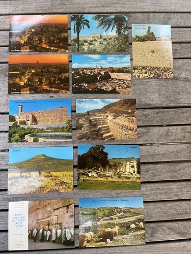 Lot of 12 Jerusalem Israel Vintage Post Cards Old City Holy Lands | eBay