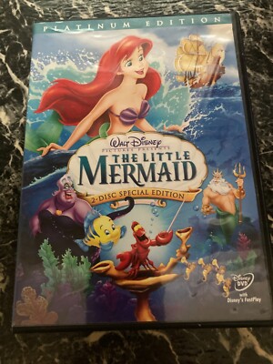 Disney The Little Mermaid DVD - 2 Disc Platinum Edition w/ Bonus ...