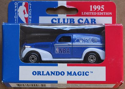 Rare 1995 Orlando Magic LE NBA Matchbox Club Car Collectible 39 Chevy ...