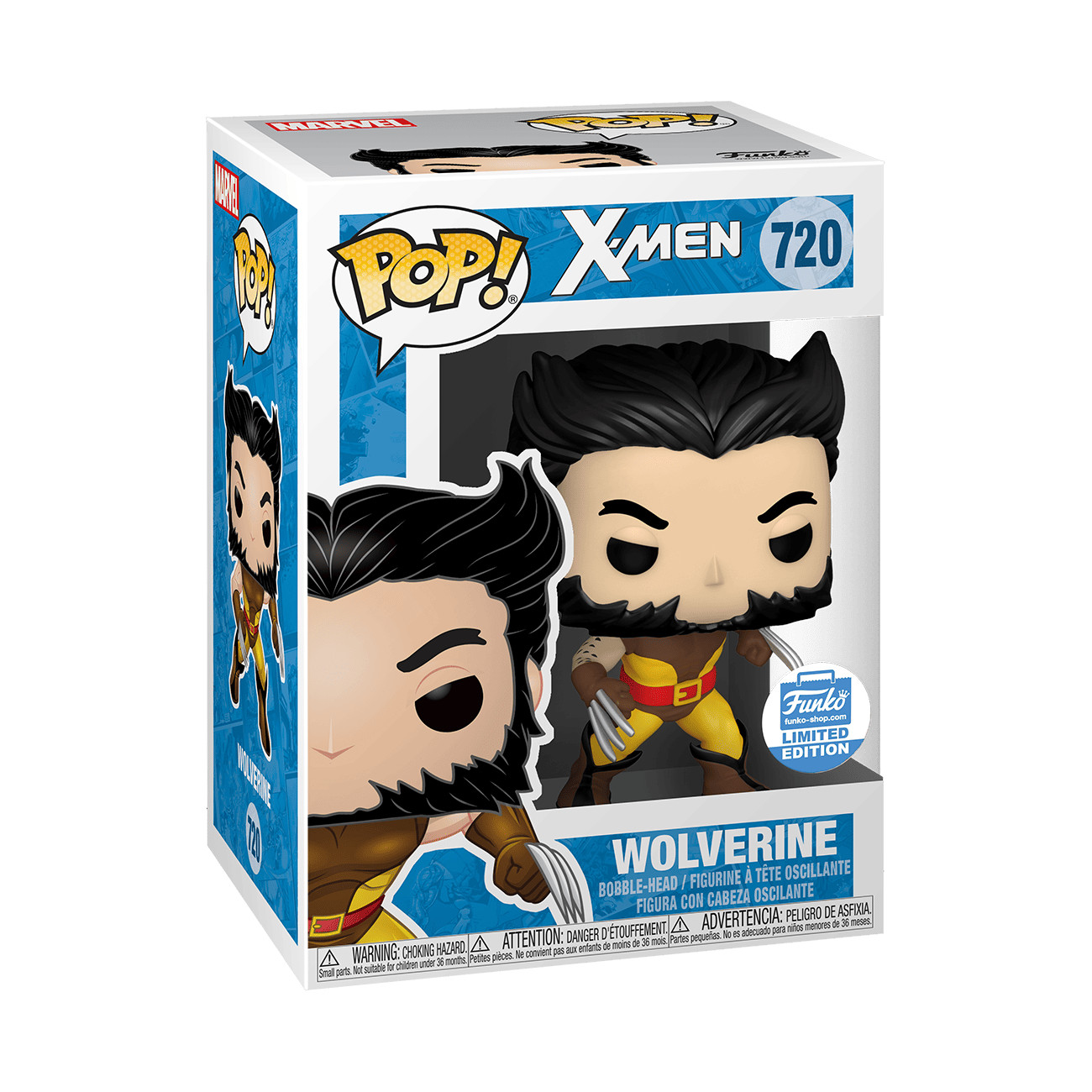 Funko Pop! Vinyl: Marvel - Wolverine - Funko (Exclusive) #720 for sale ...