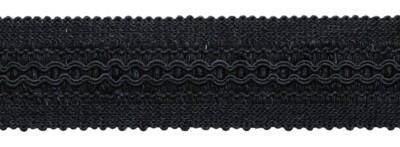 Ganse Tresse Bordure, Style # 0200SG, Couleur #K9 - Noir Pur [ Vendu ...