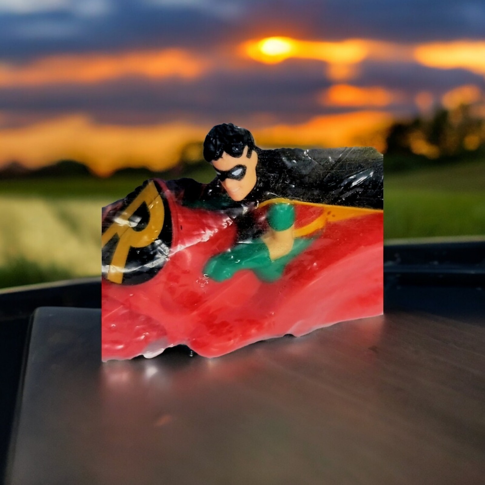McDonald's Vintage 1993 Batman Animated Series Robin on Motorcycle ...
