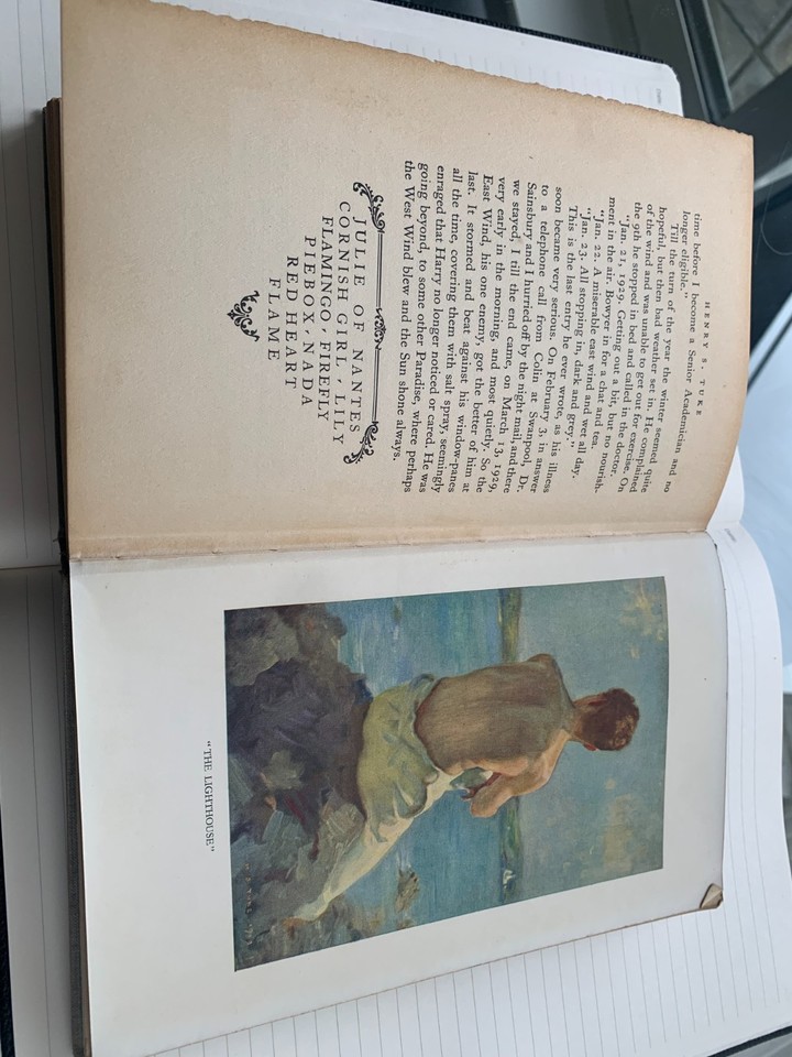 Henry Scott Tuke A Memoir by Maria Tuke Sainsbury, Secker First Edition ...
