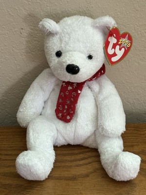 TY Beanie Baby 2000 Holiday Teddy DOB December 24, 2000 Vintage With ...
