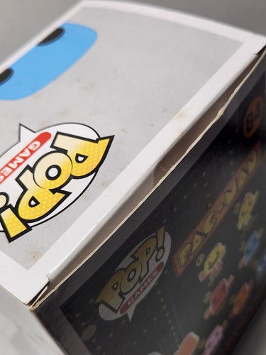 Funko Pop! Games Pac-Man 84 Inky Blue Ghost Vinyl Figure ~ DAMAGED ...