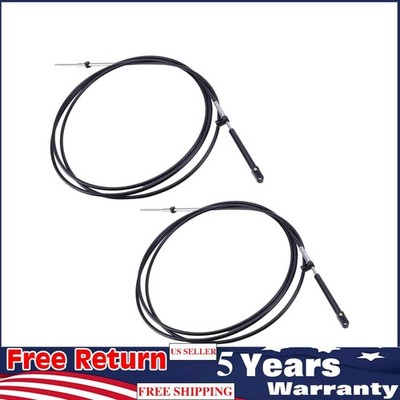 2PCS 15FT Outboard Throttle Cable Gen I Control Shift Cables For ...