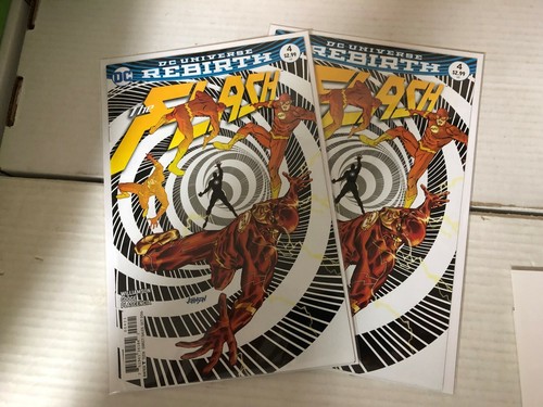 FLASH (DC Rebirth 2016) #4 B Cover NM- 1st Print Godspeed Justice ...