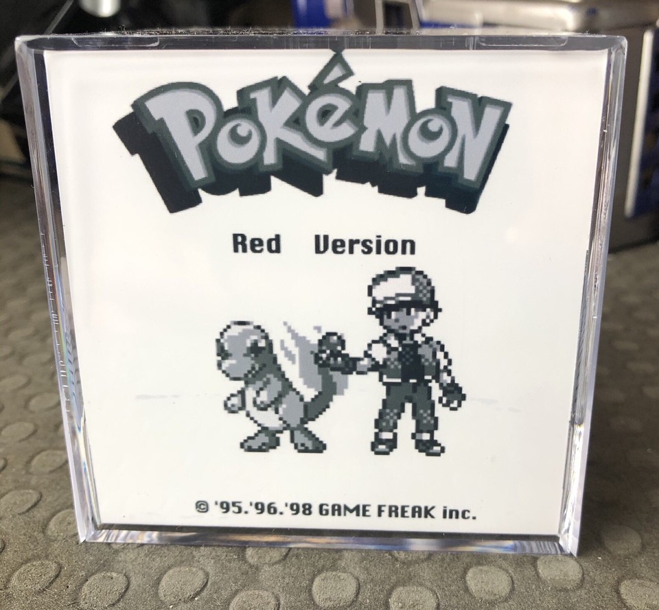 Pokemon Prof. Oak Lab 3D Cube Handmade Diorama - Gameboy - Fanart | eBay
