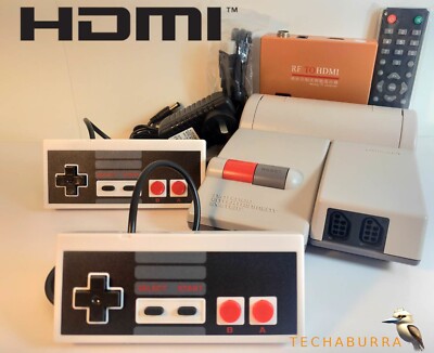 NES Nintendo Entertainment System Top Loader Console - 2x Controllers ...