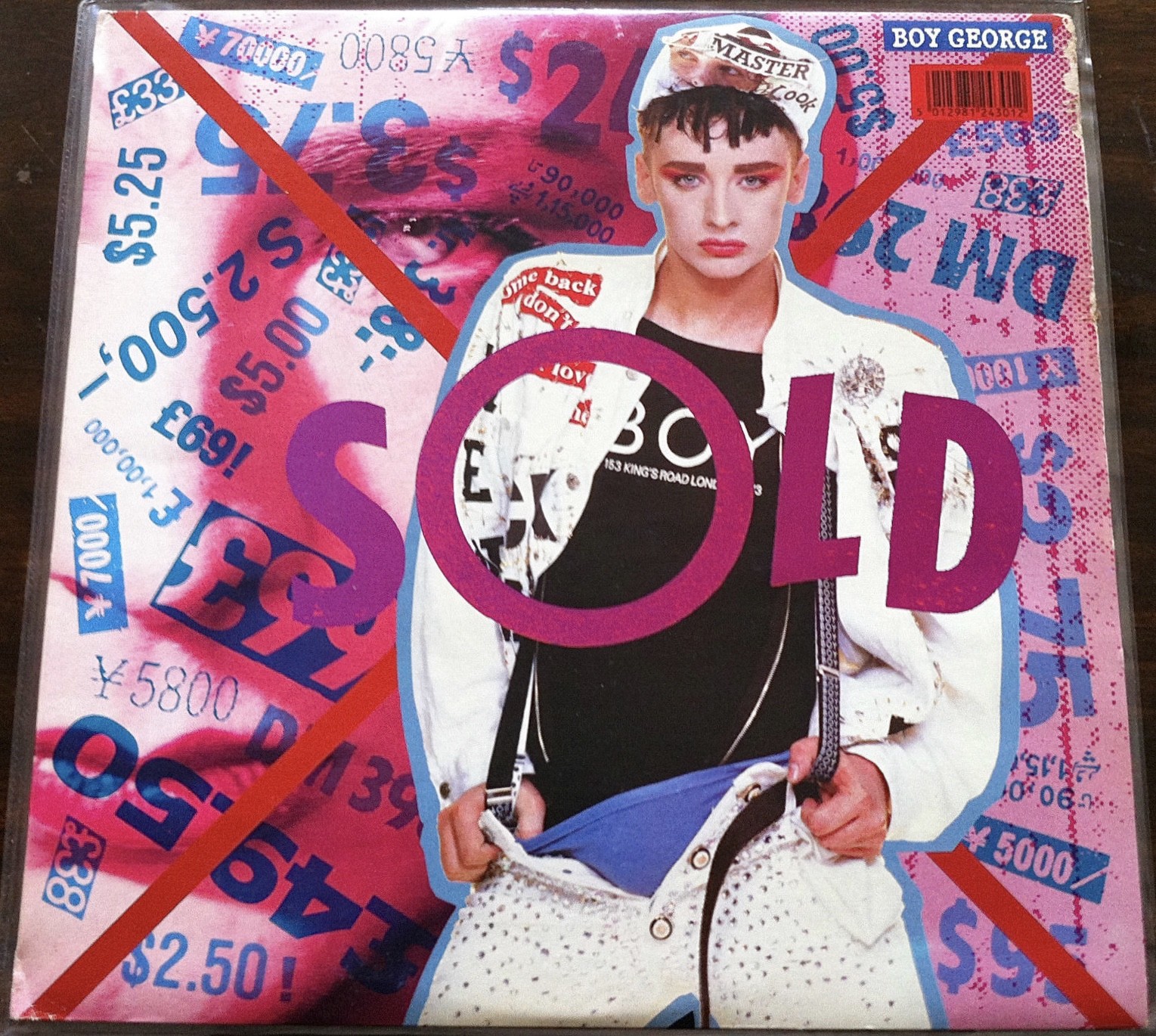 BOY GEORGE Sold *RARE 7x LP VINYL LOT 1987 GR YU PT GER US MX CA ...