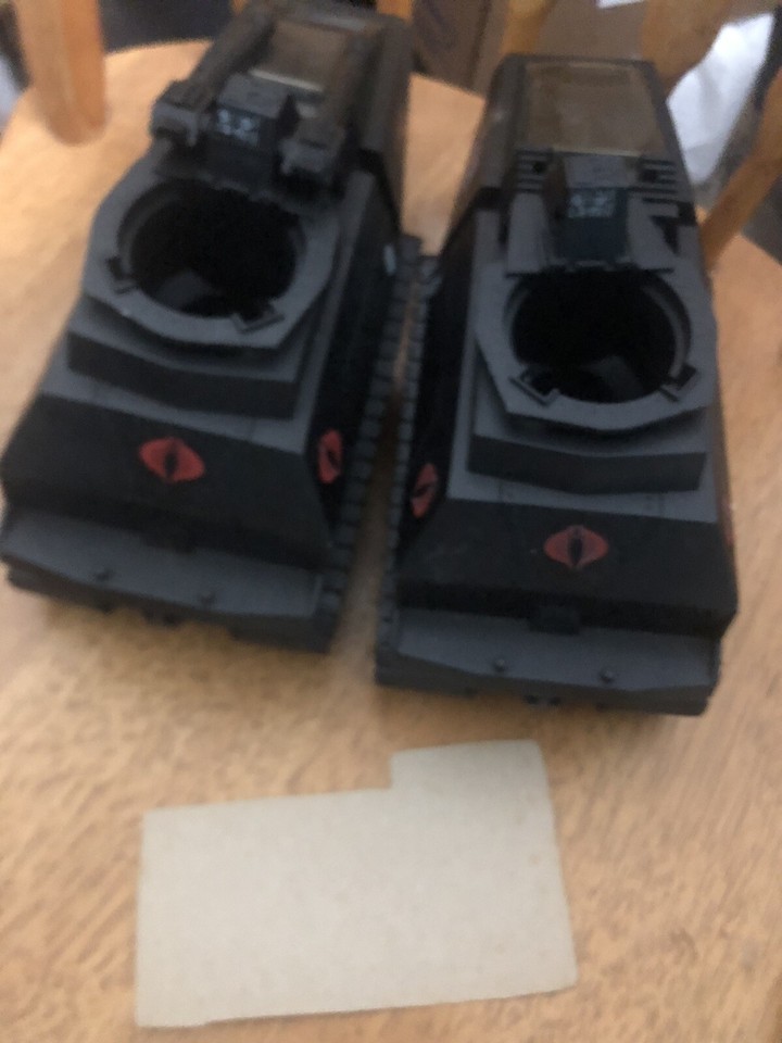 Lot Of 2 GI Joe Cobra H.I.S.S. Hiss High Speed Sentry Tanks Vintage ...
