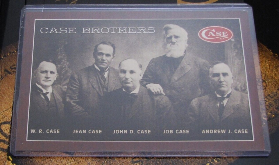 Case XX Cheetah Knife 2003 Case Bros Stamp MIB Original Tin & Pouch ...