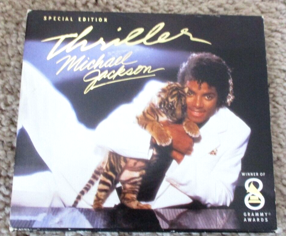 Michael Jackson Thriller Special Edition CD Gold disc with slipcase ...