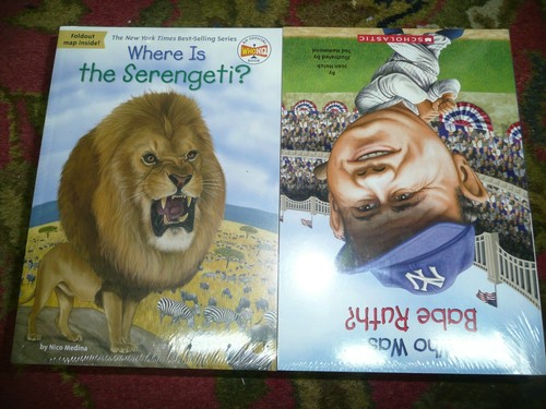 NEW Lot 20 WHO WAS Where Is HISTORY Biography CHAPTER BOOKS nonfiction ...