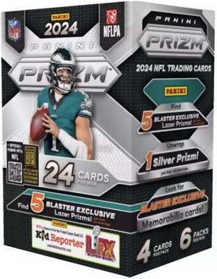2024 Panini Prizm NFL Football Blaster Box Case Of 20 Boxes. *Presale ...