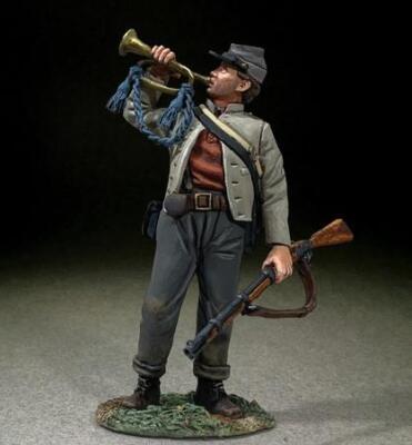 31380 - Confederate Infantry Bugler, No.1 - ACW - W. Britain | eBay